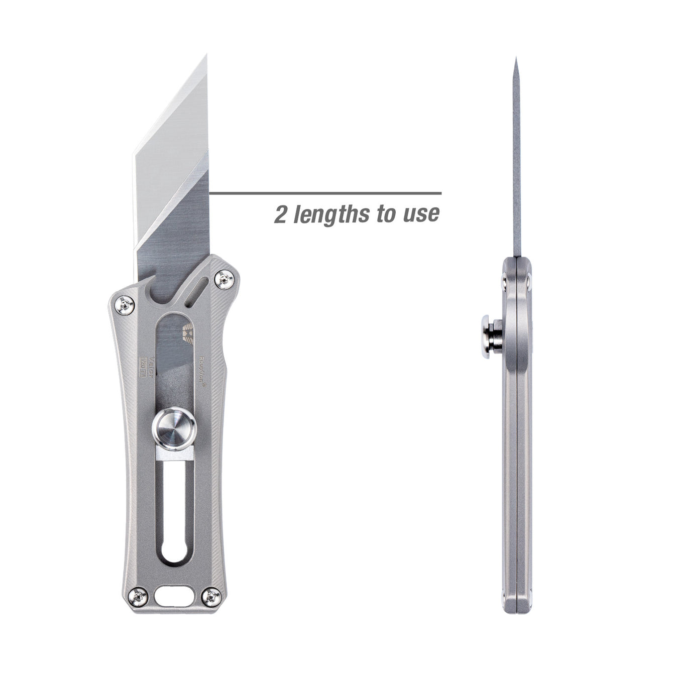 RovyVon Valor V20 Titanium Utility Knife